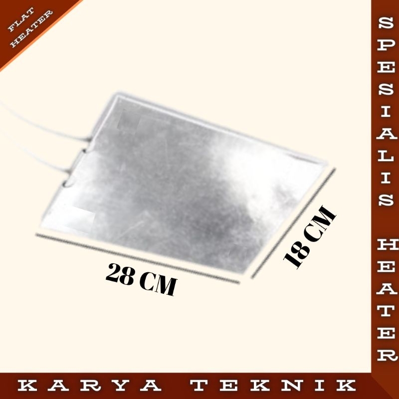 Jual Strip Heater/Plat Elemen pemanas 18cm X 28cm | Shopee Indonesia
