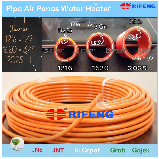 Jual Pipa Air Panas Water Heater Rifeng | Shopee Indonesia