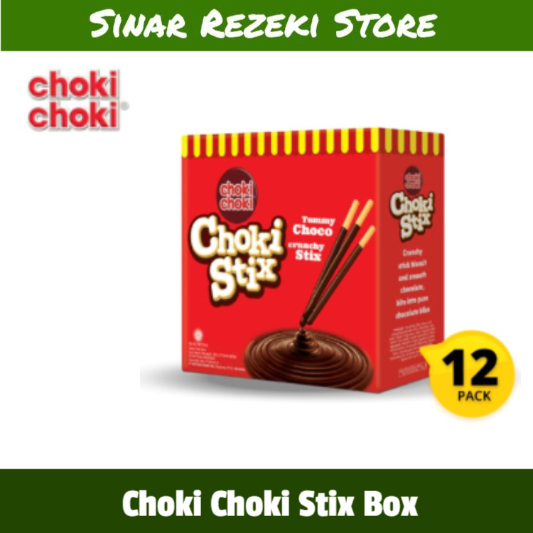 Jual Choki Choki Stix Box (12pack x 27gr) / Stick Choki Choki Coklat ...