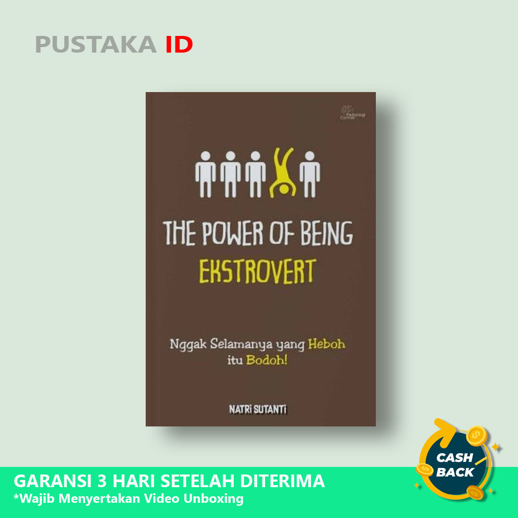 Jual Buku The Power Of Being Extrovert - Original | Shopee Indonesia