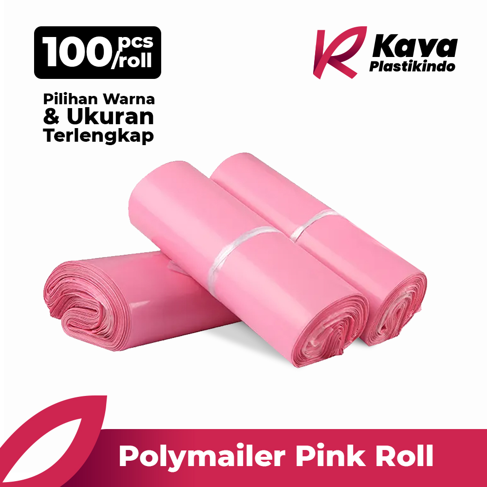 Jual Plastik Kemasan Polymailer Pink Roll | Shopee Indonesia