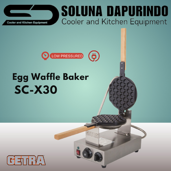 Jual GETRA Egg Waffle Baker SC-X30 / Mesin Pencetak Egg Waffle / SCX30 ...