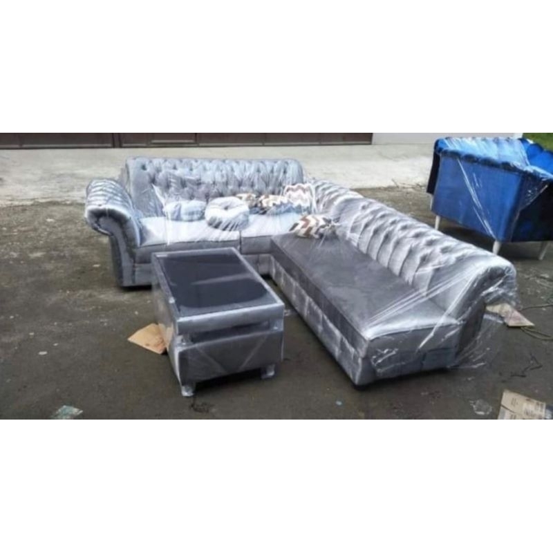 Jual sofa sudut Eveline | Shopee Indonesia