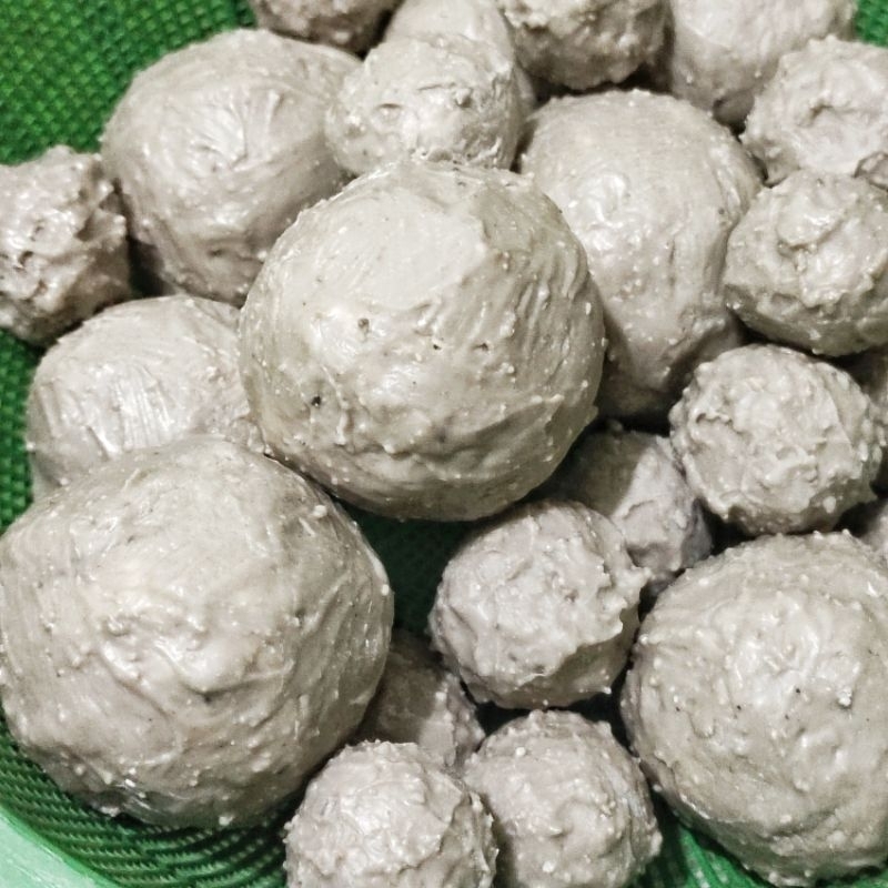 Jual Replika makanan Baso mentah / dummy makanan bakso / Baso palsu ...