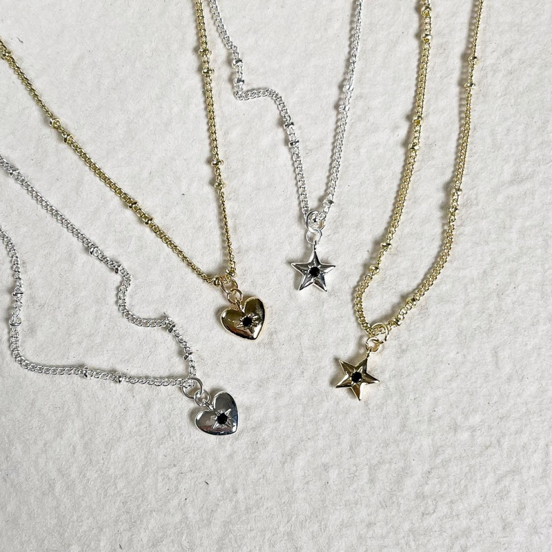 Jual petite charm necklace | Shopee Indonesia