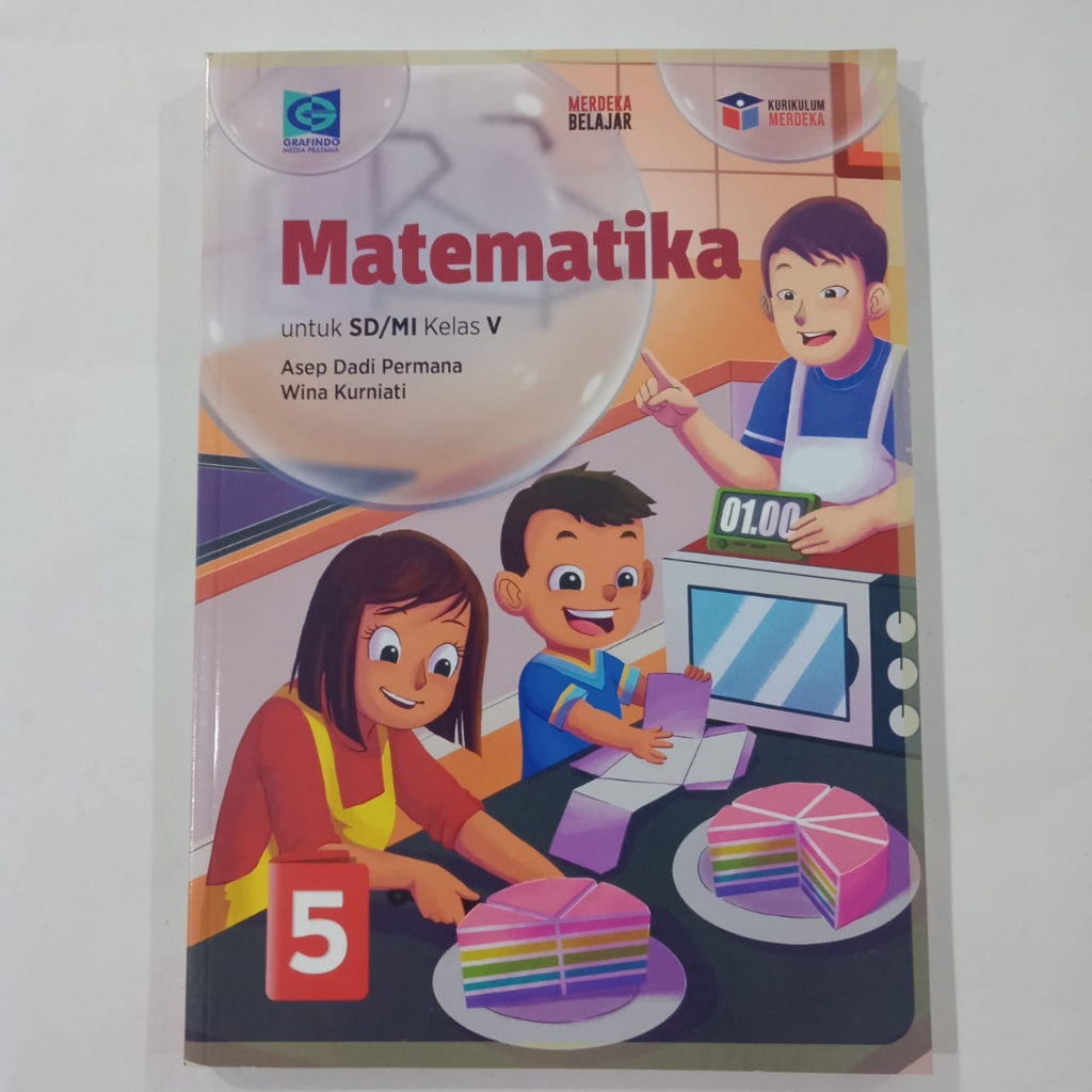 Jual MATEMATIKA KELAS 5 SD GRAFINDO KURIKULUM MERDEKA | MATEMATIKA ...