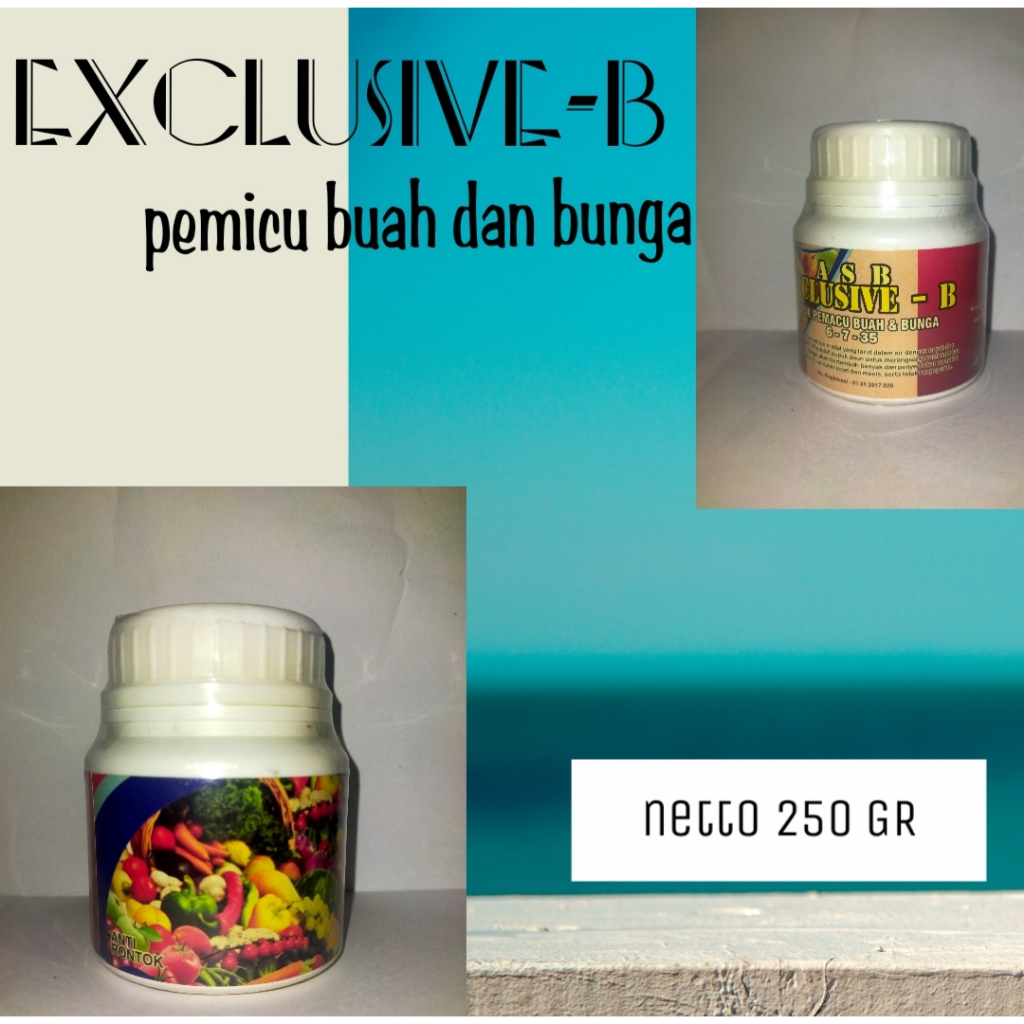 Jual Pupuk EXCLUSIVE-B pemicu bunga & buah | Shopee Indonesia