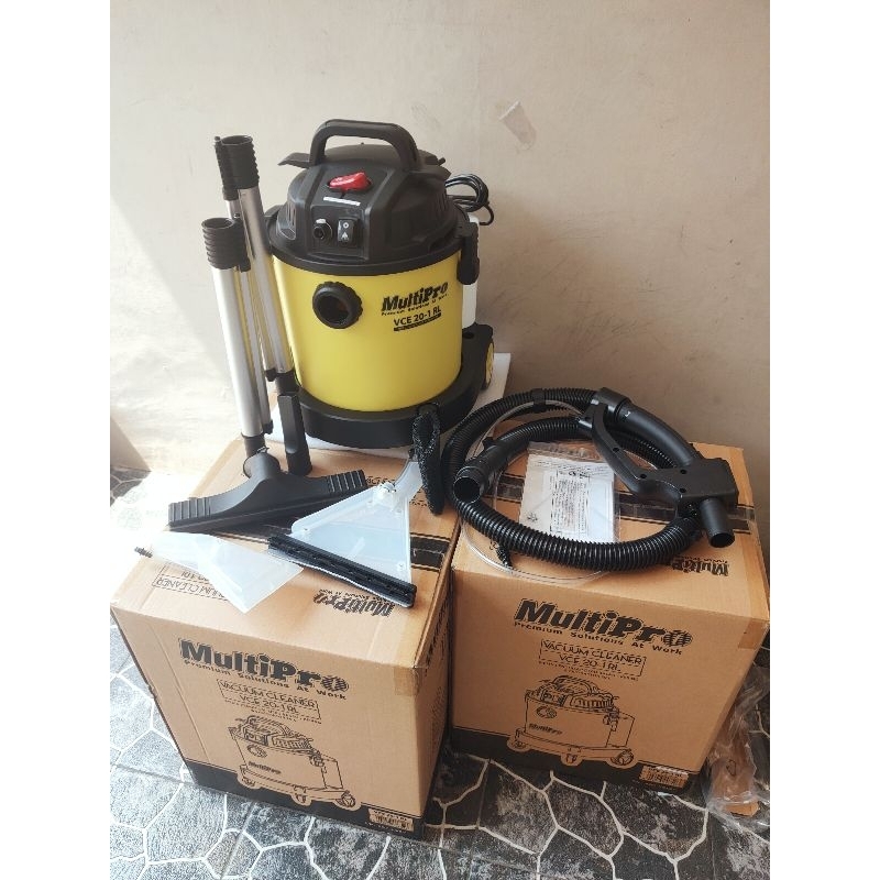 Jual Vacuum cleaner extractor MULTIPRO VCE 20-1 RL Vakum karpet 20liter ...