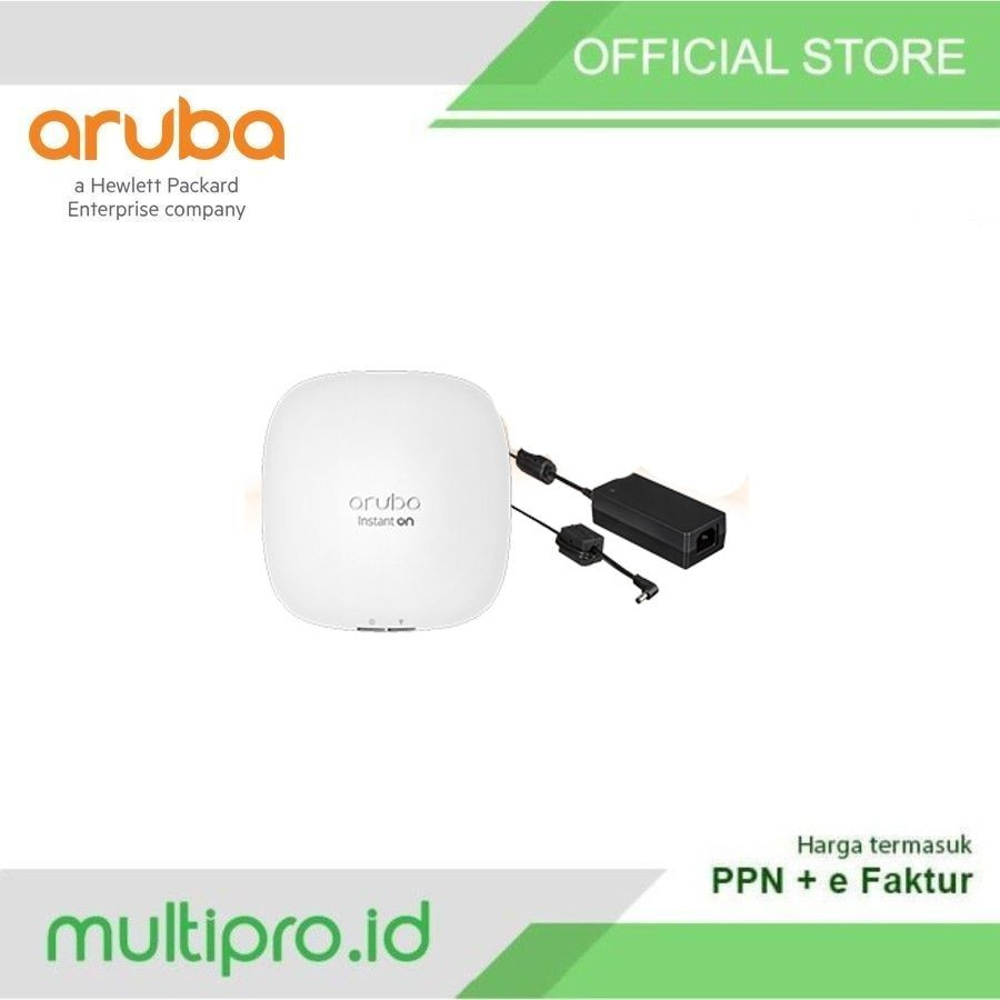 Jual ARUBA R6M51A Instant On AP22 With 12V PSU WW Bundle | Shopee Indonesia