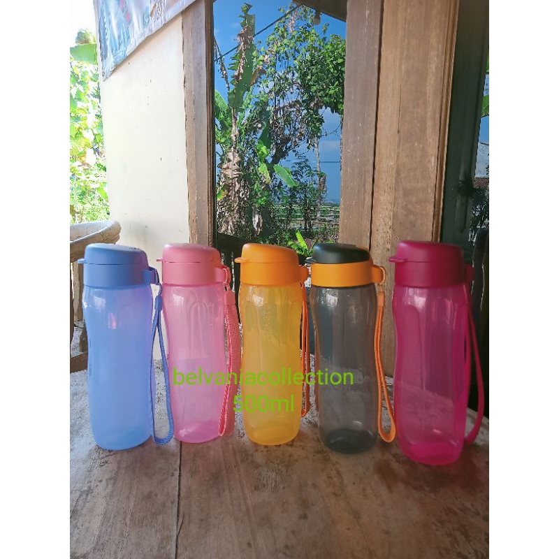 Jual botol minum botol eco fashion new 500ml Tupperware 1pcs | Shopee ...