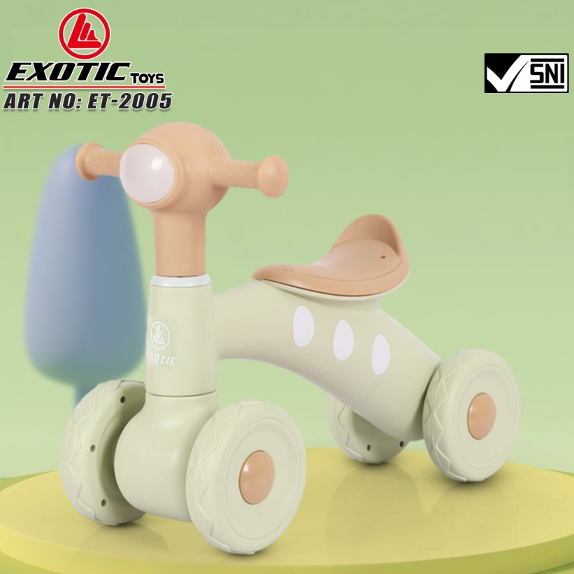 Jual EXOTIC sepeda anak - BALANCE BIKE ET-2005 (MUSIC) // PMB IORA TM06 ...