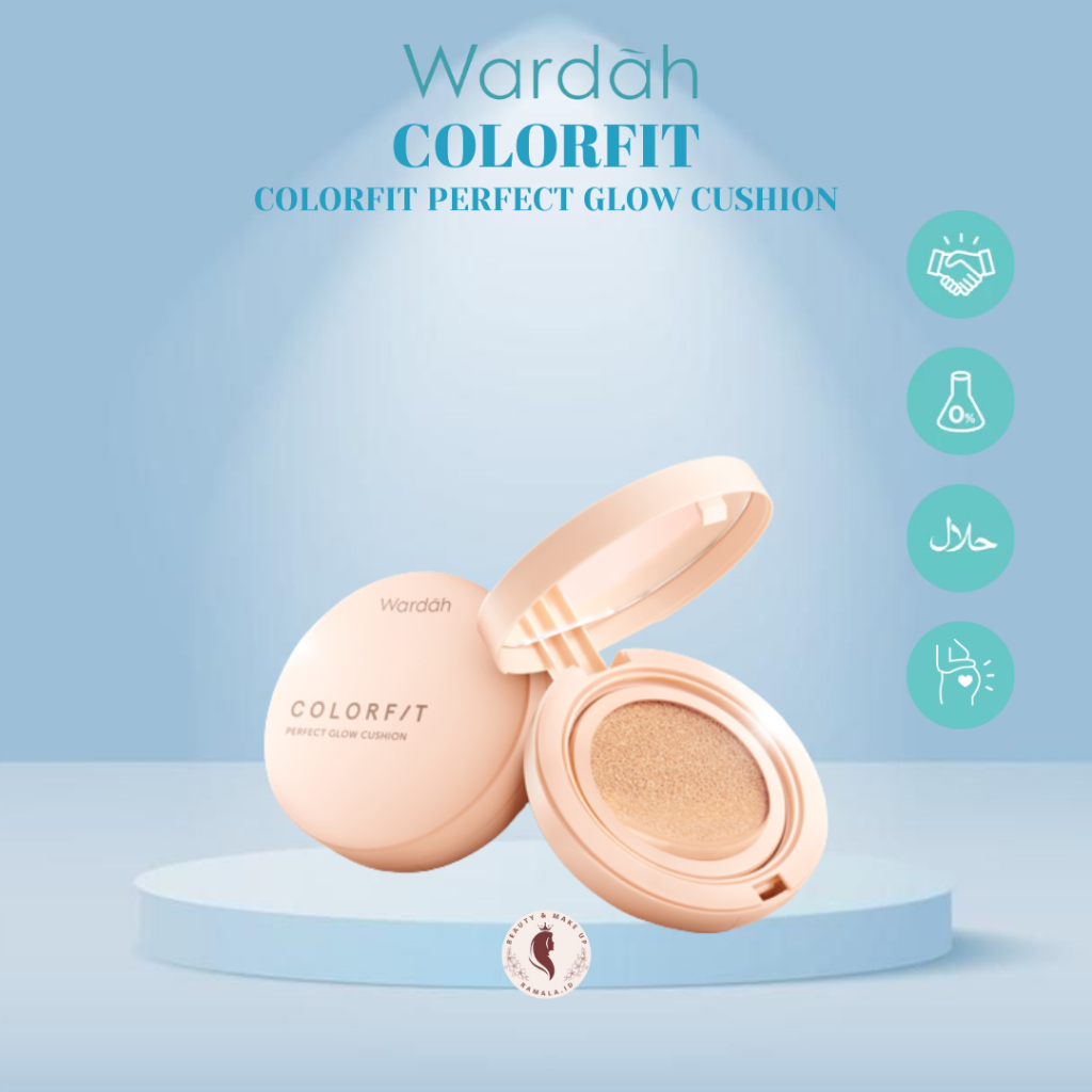 Jual Wardah Colorfit Perfect Glow Cushion 15GR | Shopee Indonesia