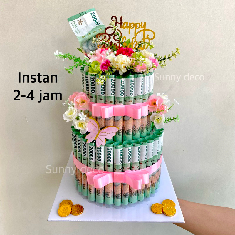 Jual Money Cake | Kue Uang Ulang Tahun | Kado valentine | buket uang ...