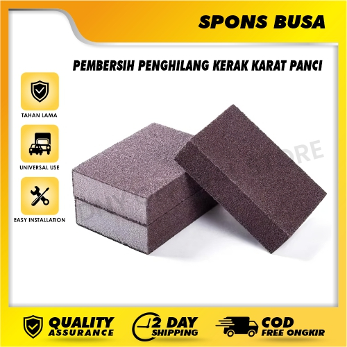 Jual Spons Busa Pembersih Penghilang Kerak Karat Panci Pisau Amplas ...