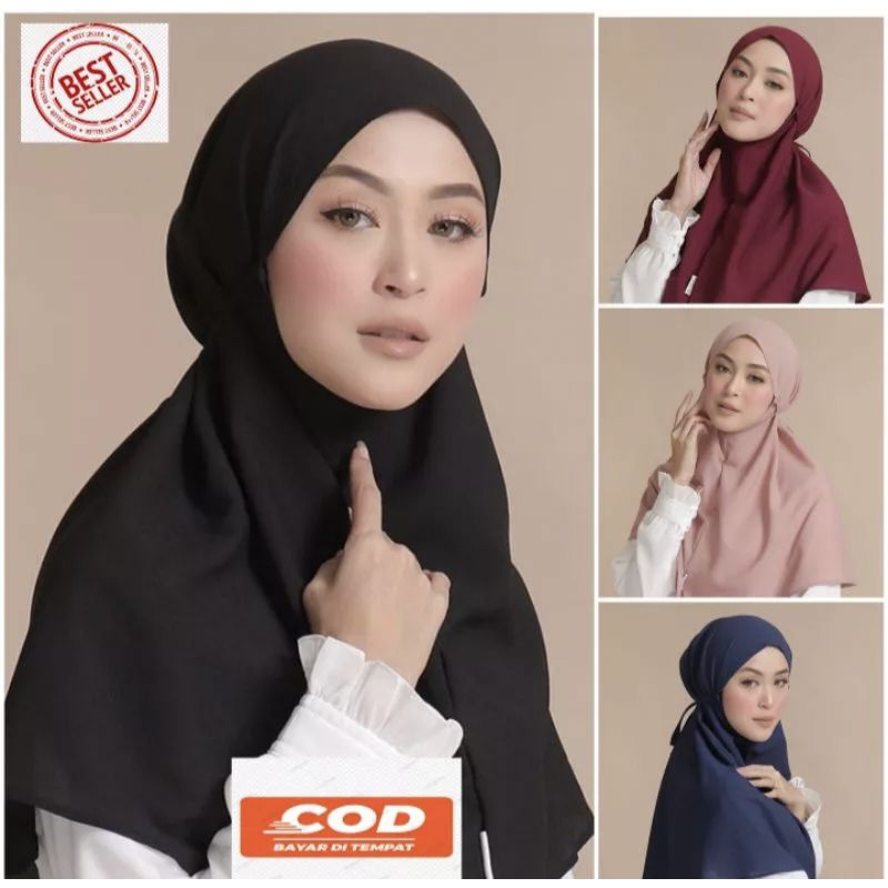 Jual Hijab Maryam/hijab diamond/hijab harian/hijab santai/bergo/bergo ...