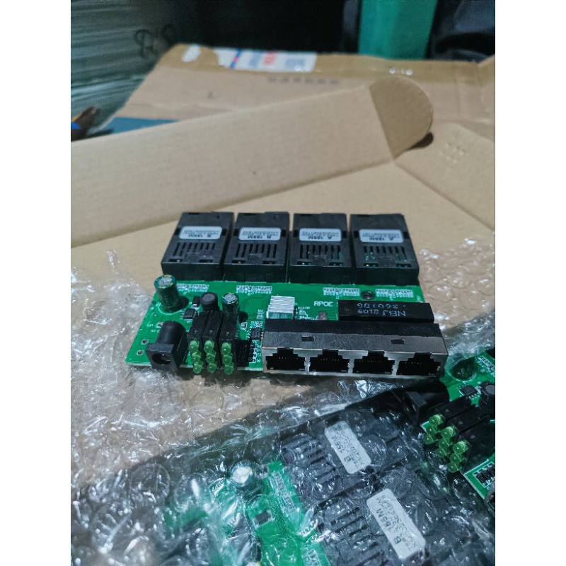 Jual KONVERTER 4 FO 4 LAN PCB | Shopee Indonesia
