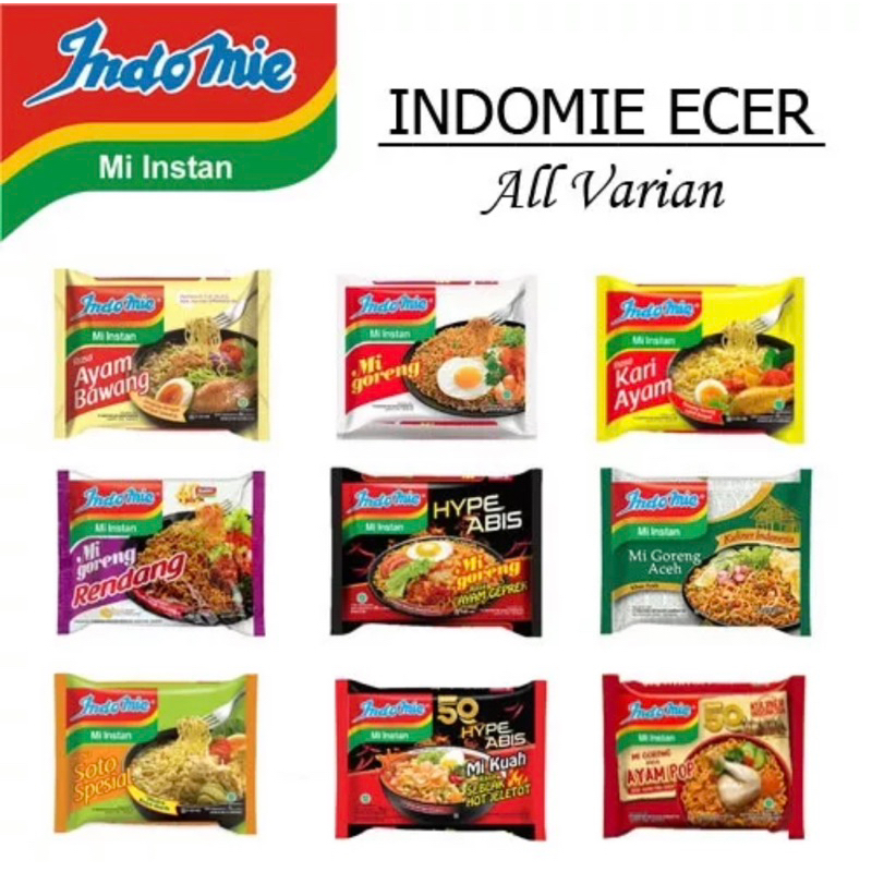 Jual indomie all varian - indomie jumbo | Shopee Indonesia