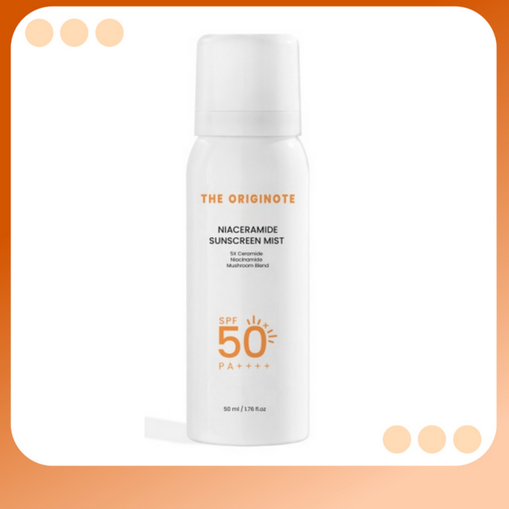Jual The Originote Niaceramide Sunscreen Mist SPF 50 PA++++ / THE ...