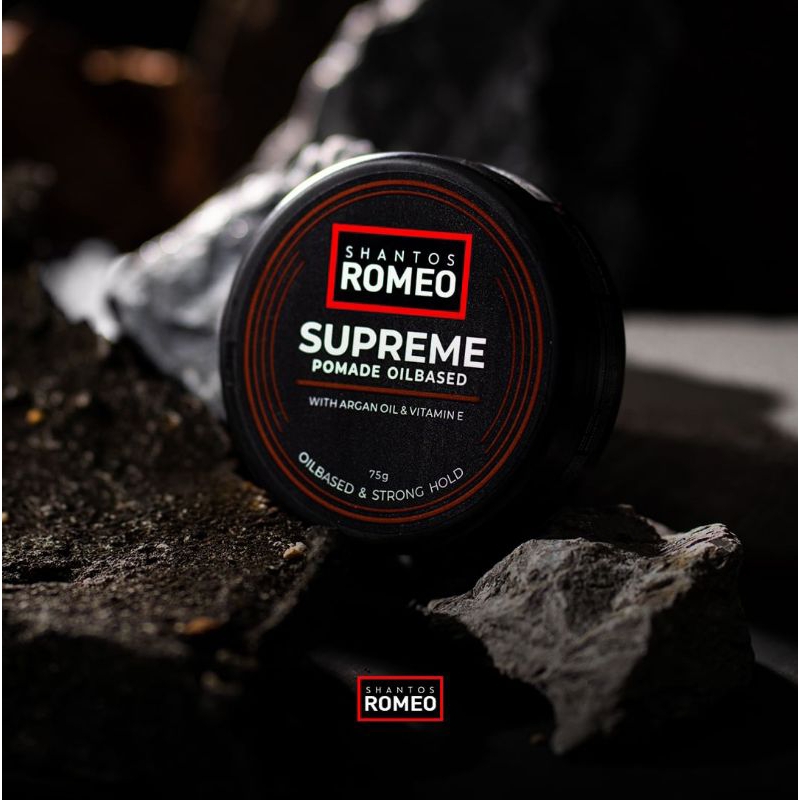 Jual Pomade rambut Shantos Romeo Supreme 75gr (oil based) | Shopee ...