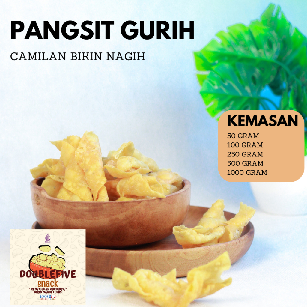 Jual KERIPIK BAWANG 250gr / KERIPIK PANGSIT / KERUPUK BAWANG SNACK ...