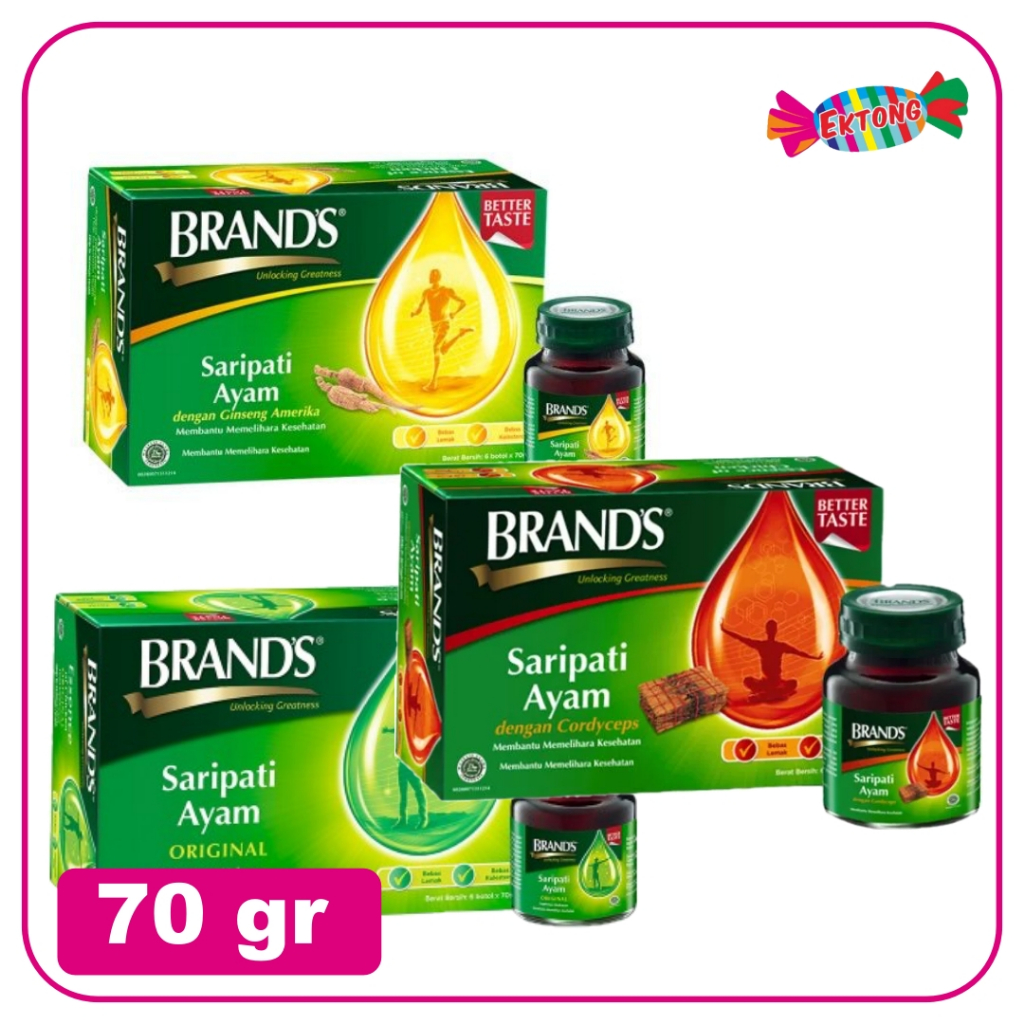 Jual BRAND'S ESSENCE OF CHICKEN / SARI PATI AYAM 70GR Suplemen ...
