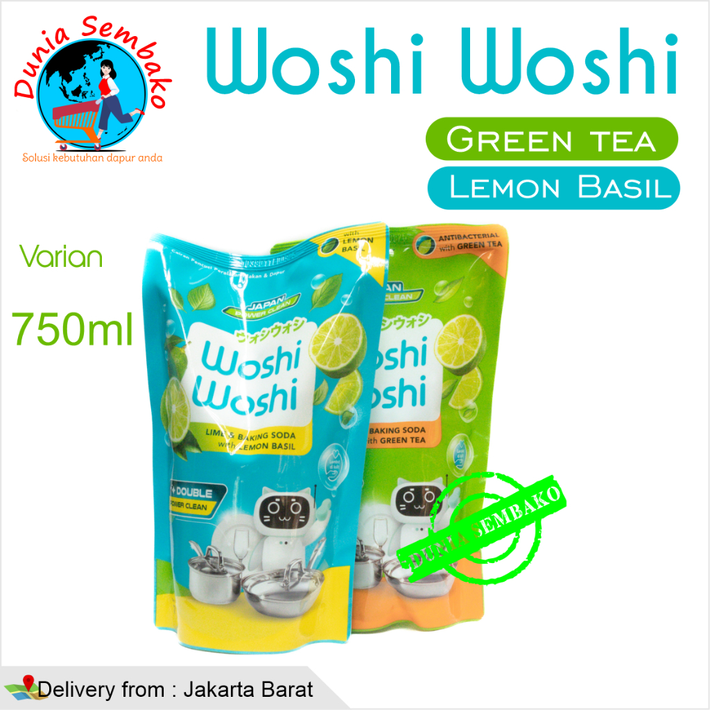 Jual Woshi Woshi Japan Power Clean sabun cuci piring all varian ...