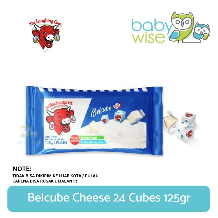 Jual Belcube Cheese 24 Cubes 125gr - Keju MPASI | Shopee Indonesia