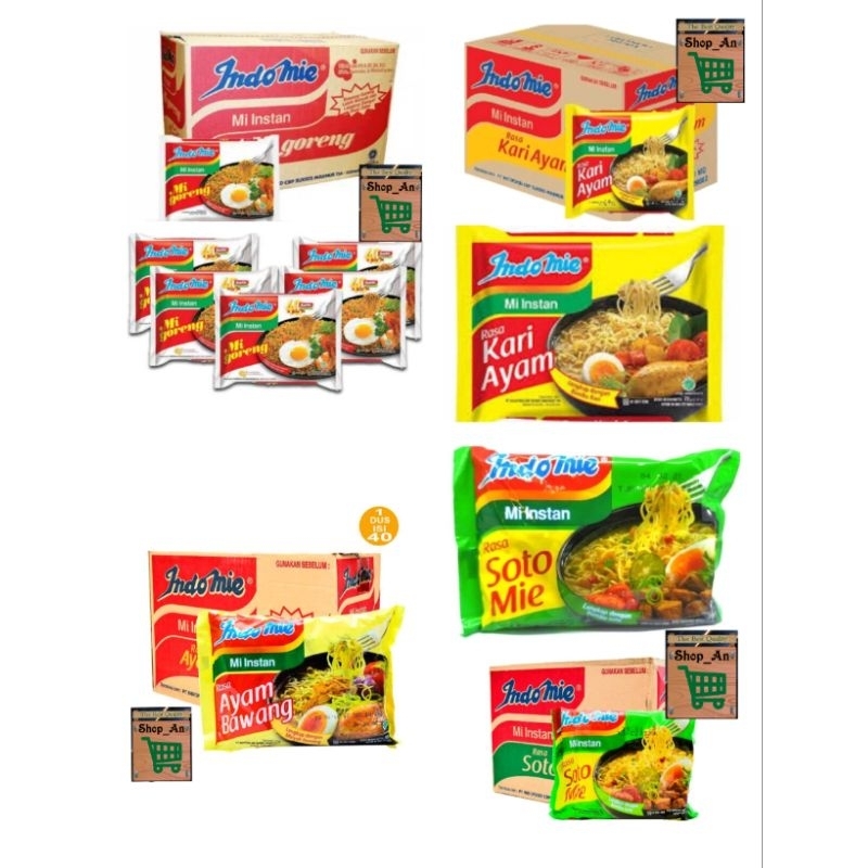 Jual Indomie Indofood// Indomie goreng indofood // Indomie Soto Mie ...