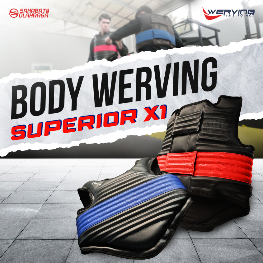 Jual Body Protector Silat Full Velcro Werving Superior X1 | Shopee ...