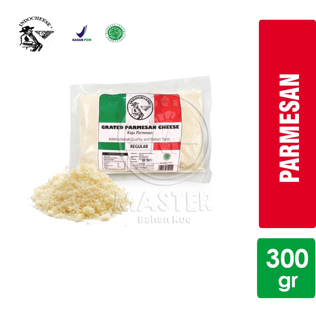 Jual Indocheese Keju Parmesan Parut + Ice Gel [300gr] | Shopee Indonesia