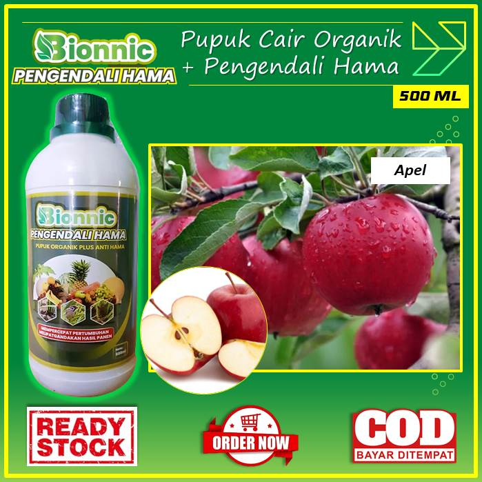 Jual (Bionnic) Pupuk Organik Cair Plus Anti Hama - Pupuk Organik Apel ...