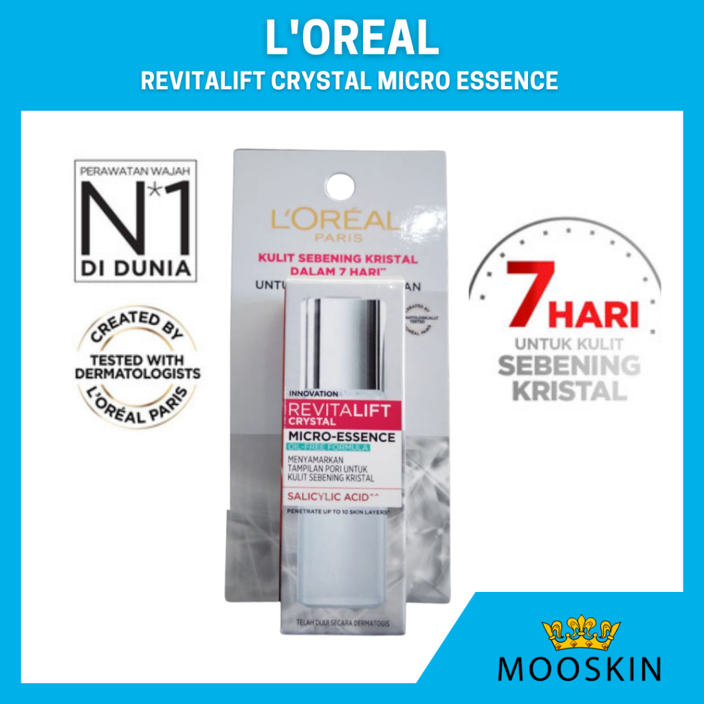 Jual Loreal Centella Asiatica - Revitalift Crystal Micro Essence 22ml ...