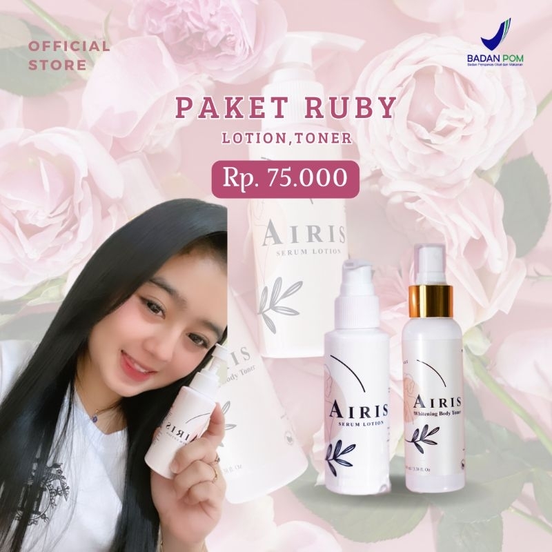 Jual PAKET RUBY (Lotion dan Body Toner) | Shopee Indonesia