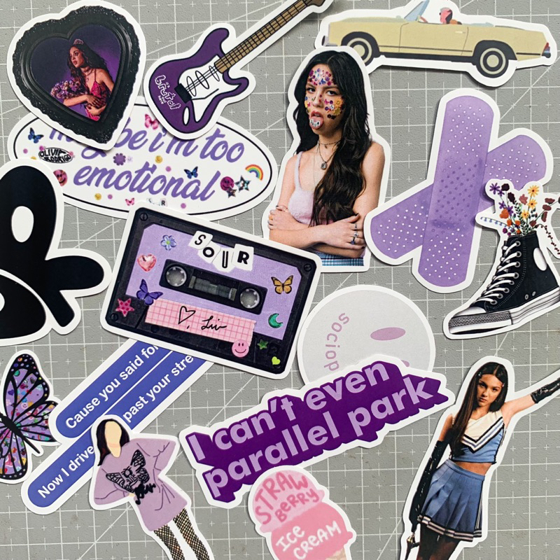 Jual Olivia Rodrigo Sticker Pack | Shopee Indonesia