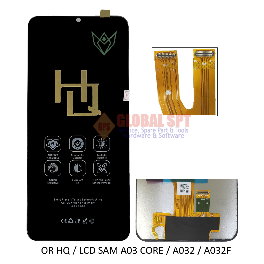 Jual OR HQ / LCD TOUCHSCREEN SAMSUNG A03 CORE / A032 / A032F | Shopee Indonesia