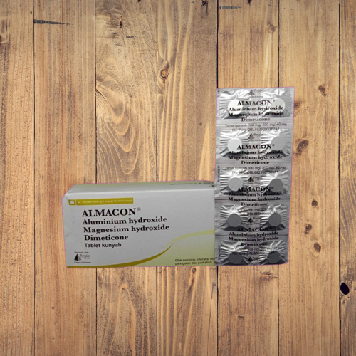 Jual ALMACON TABLET PER BOX 10 STRIP | Shopee Indonesia