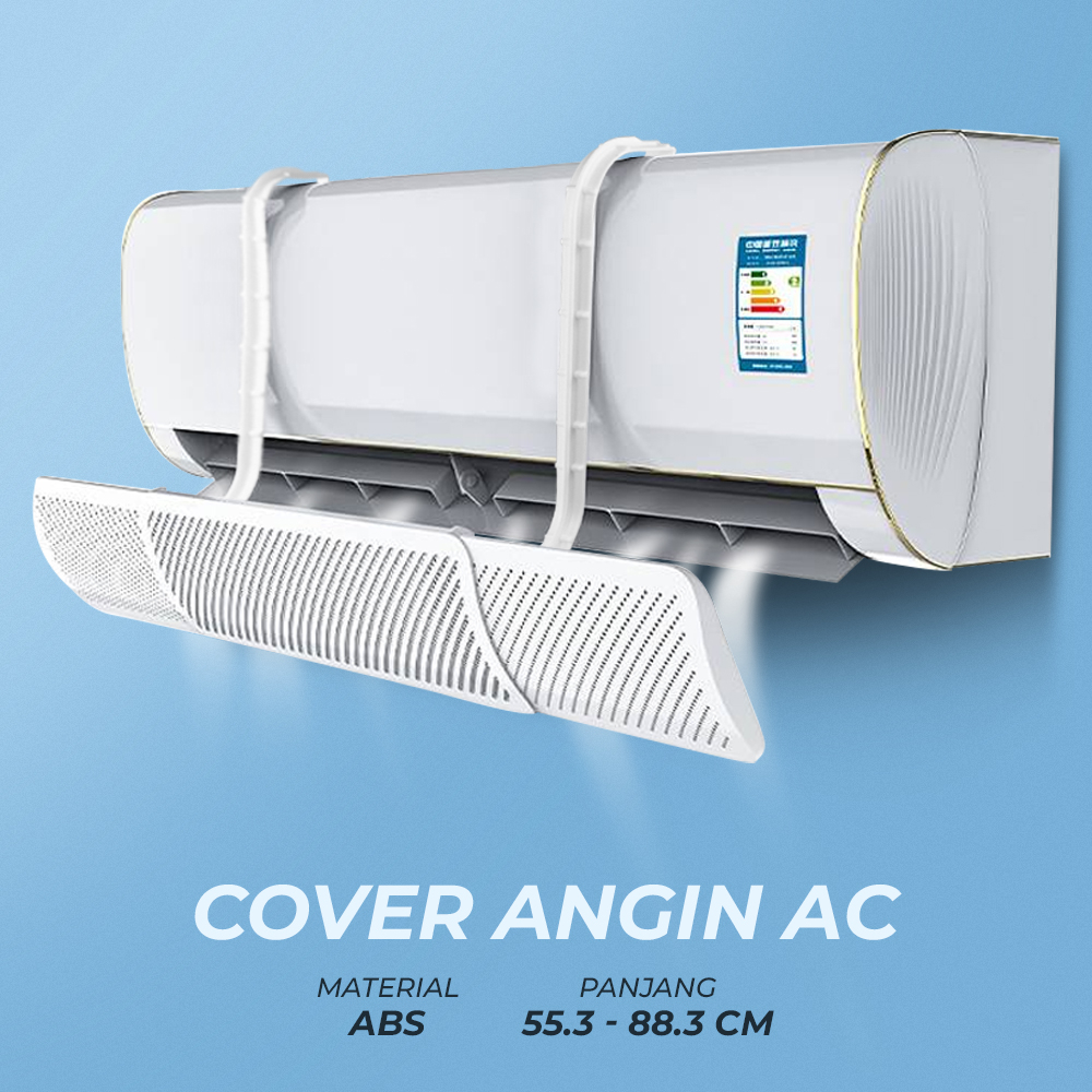 Jual Cover Angin AC Retractable Three Board Windshield Deflector - HZ74 ...