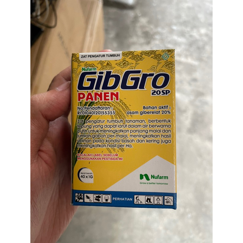 Jual Gibgro 20 SP Gibgro 20SP Panen 1 gram Zat Pengatur Tumbuh | Shopee ...
