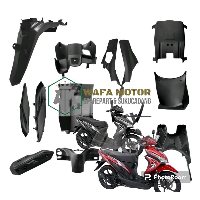 Jual paket full dek bodi kasar dasbor spakbor vario 110 fi dan esp led ...