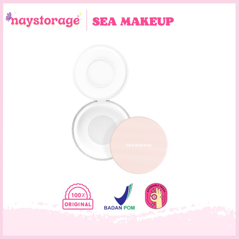 Jual Sea Makeup Acne Care Micro Translucent Setting Powder | Shopee ...