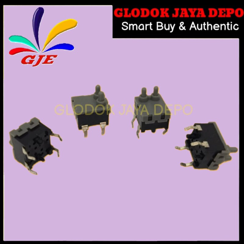 Jual SWITCH PUSH ON BUTTON 4PIN SINGLE / DOUBLE | Shopee Indonesia