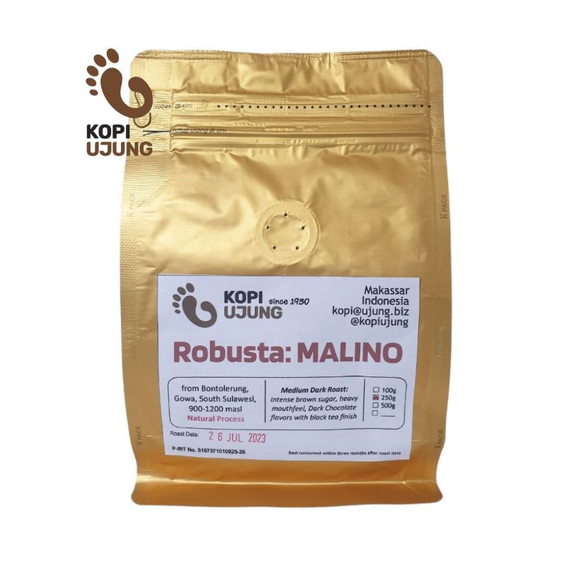 Jual kopi Ujung Robusta Malino 200gr | Shopee Indonesia