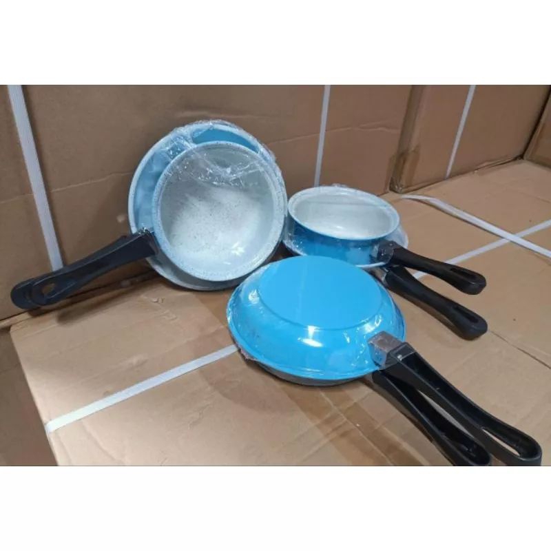 Jual Panci + Wajan MILK PAN 2in1 Anti Lengket / Panci + Wajan 1paket ...