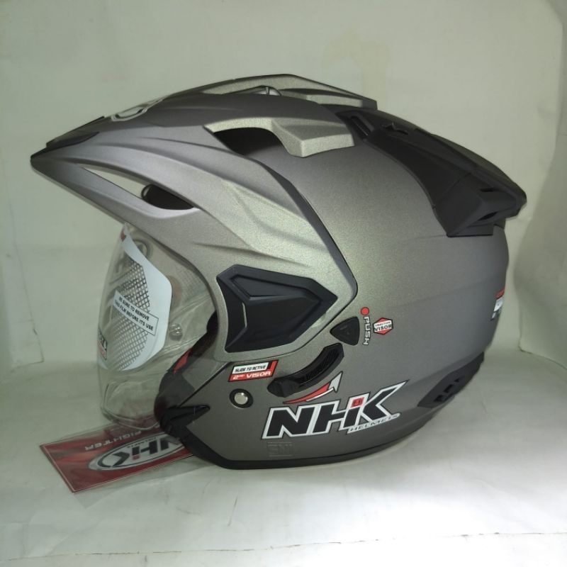 Jual HELM NHK CRYPTON PREDATOR FULL WARNA SOLID ORIGINAL PRODUK ...
