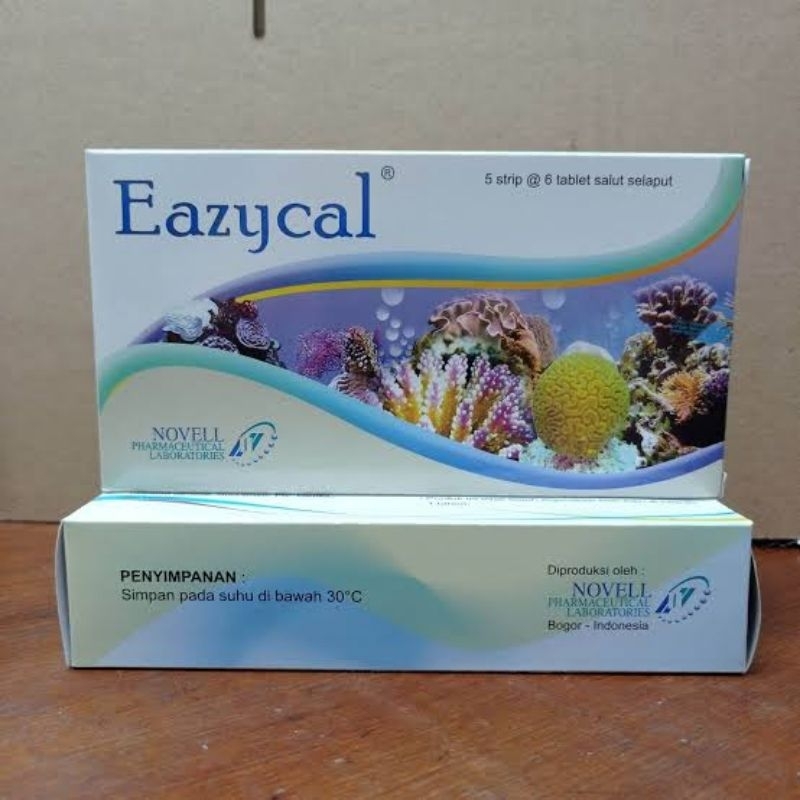 Jual Eazycal box 30 kapsul suplemen | Shopee Indonesia