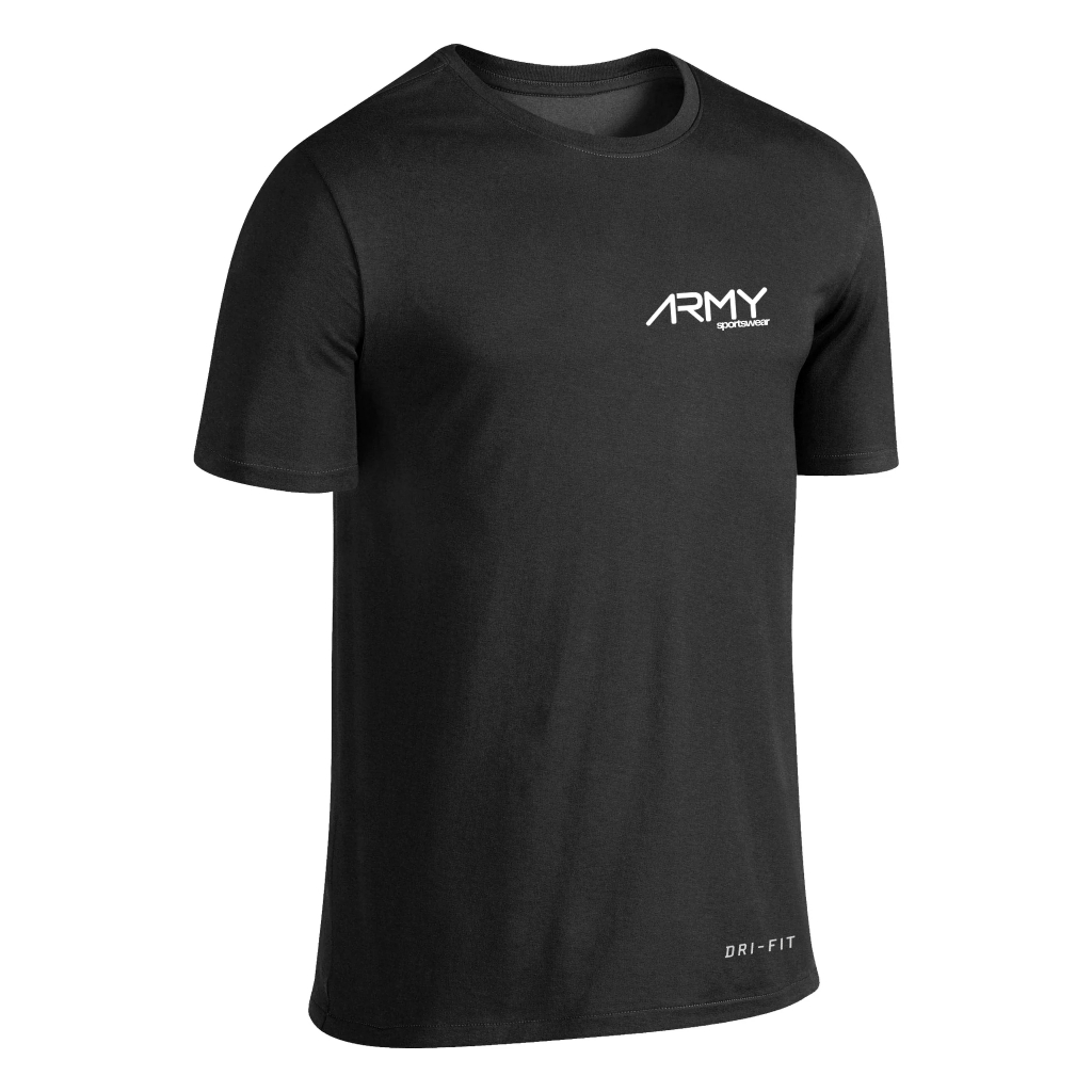 Jual ARMY Kaos Baju Drifit Dri Fit Dry Fit jersey olah raga badminton ...