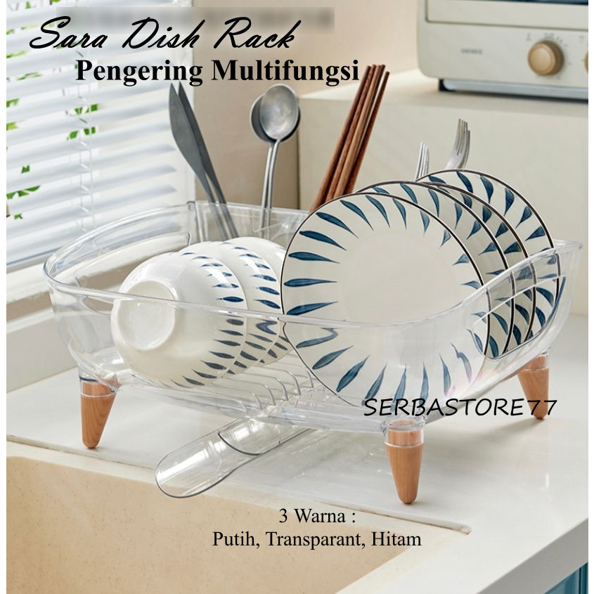 Jual Dish Drying Rak Baskom Holder Pengering Cucian Piring Gelas ...