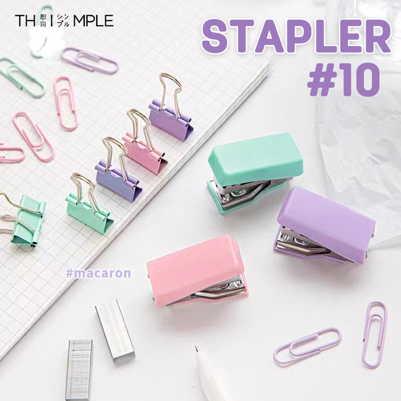 Jual Stapler Set#10 Staples Sekolah Mini #10-THIIMPLE | Shopee Indonesia