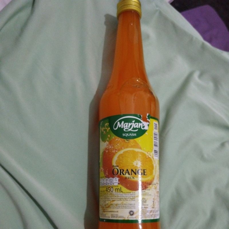 Jual Marjan squash orange jeruk 450ml | Shopee Indonesia