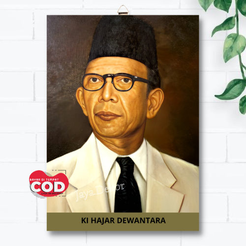 Jual Hiasan Dinding Foto Poster KI HAJAR DEWANTARA A3+ Pahlawan ...